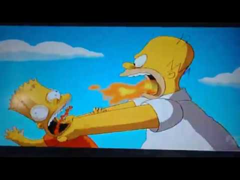 Fire breathing Homer - YouTube