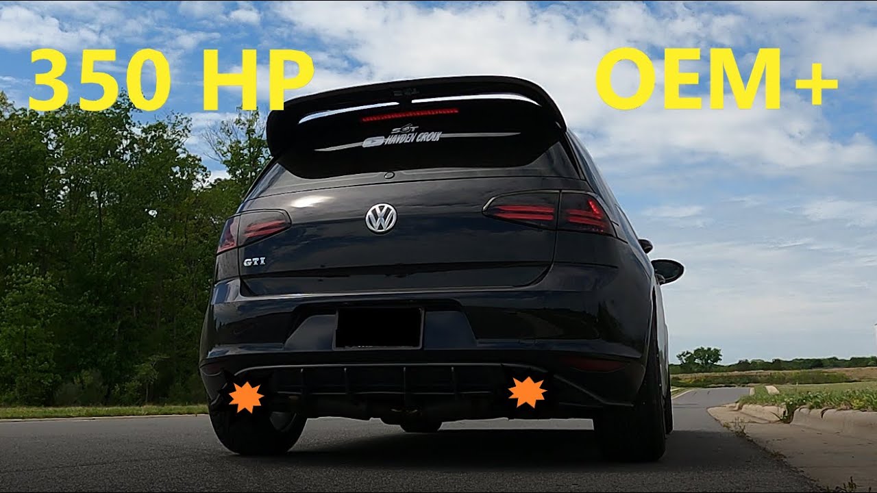 MK7 GTI Custom Exhaust Setup and Review! - YouTube