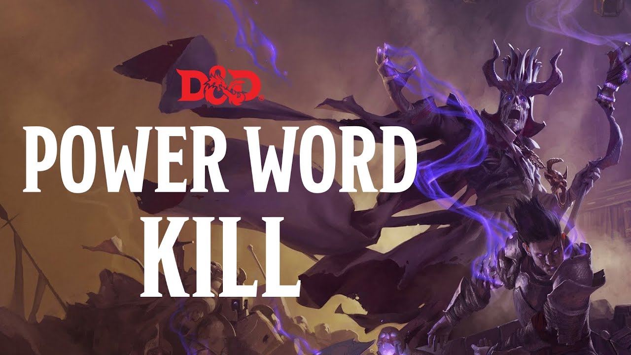 POWER WORD KILL - SPELL SPOTLIGHT - MAGICAL TEA PARTY - YouTube
