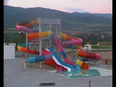 Akva park Doljevac pred otvaranje - YouTube