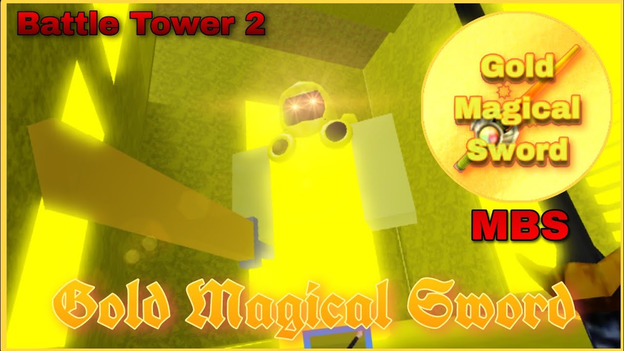[Ended] How to get Gold Magical Sword & A badge (Event) in Mega Boss ...