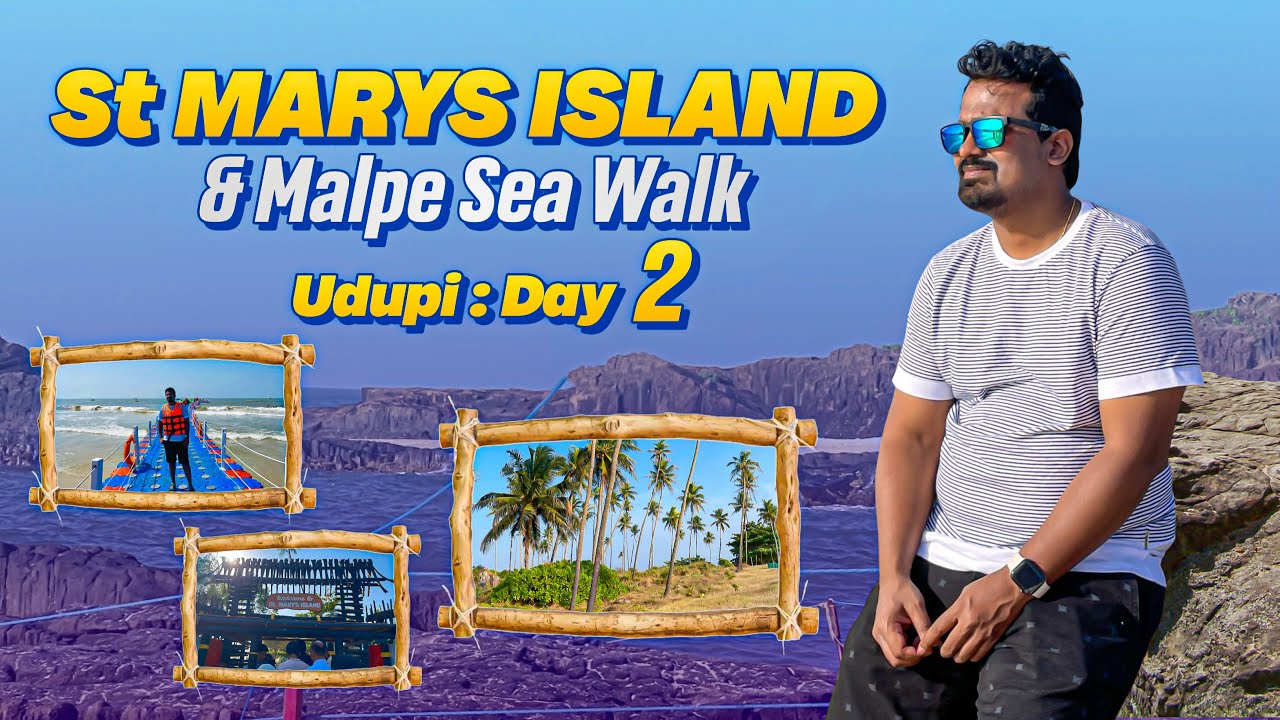 St Mary's Island Malpe | Malpe Beach | Malpe Beach Floating Bridge ...