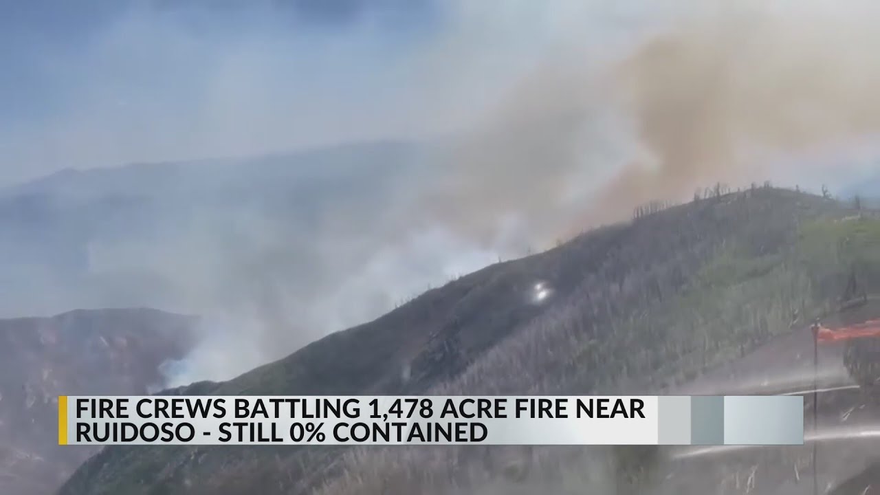 Blue 2 Fire prompts evacuations in Lincoln County - YouTube