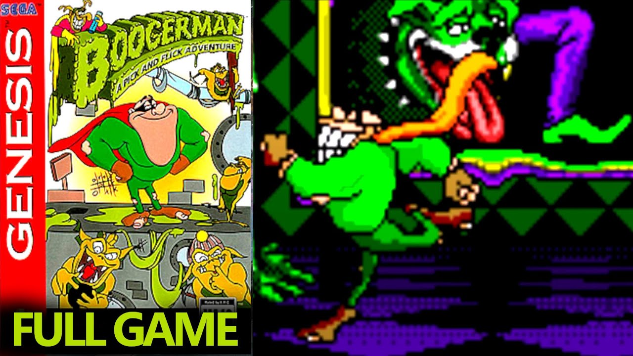Boogerman: A Pick and Flick Adventure (1994) | Full Game - YouTube