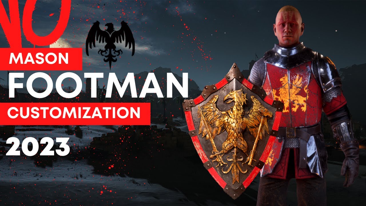 Chivalry 2: Mason Footman Customization | 2023 - YouTube