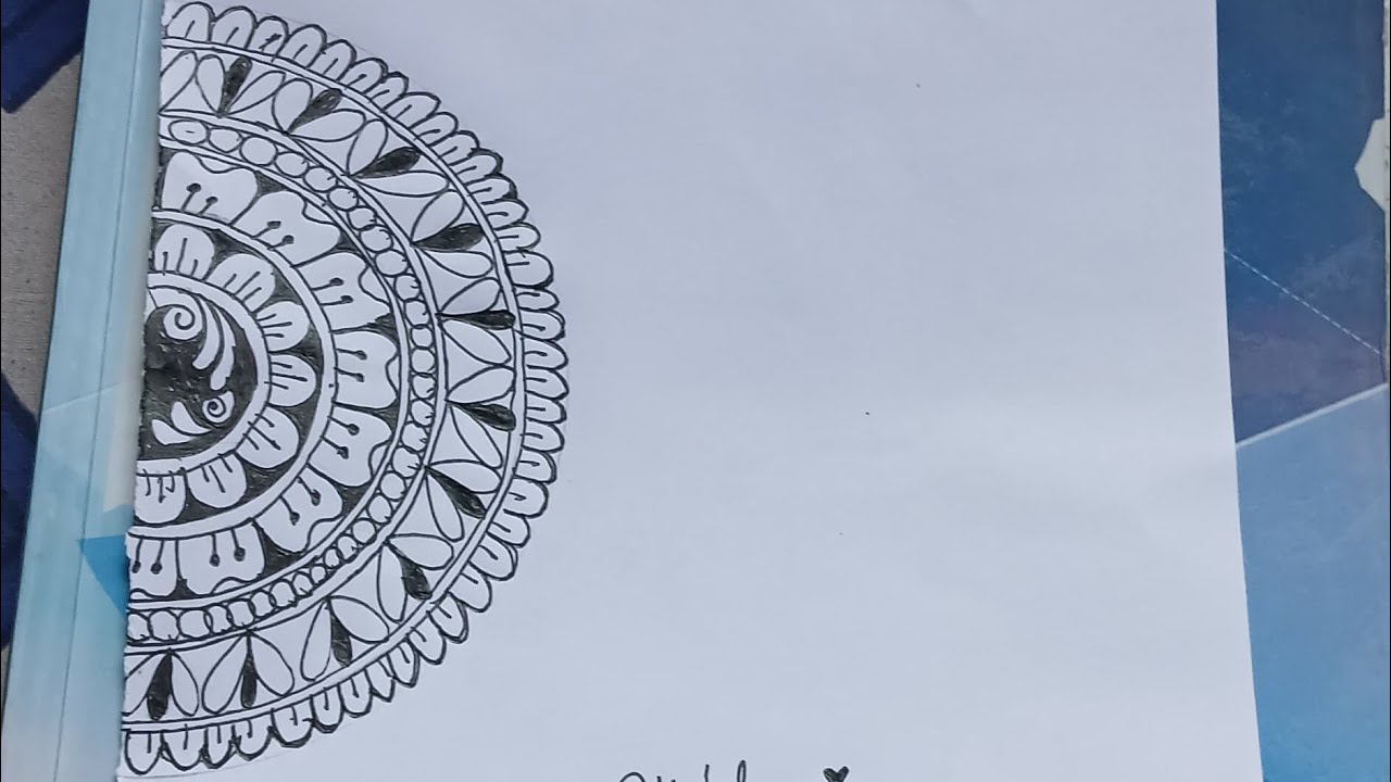 Easy and Simple Mandal Art Idea's For Beginners #youtube #new #trending ...