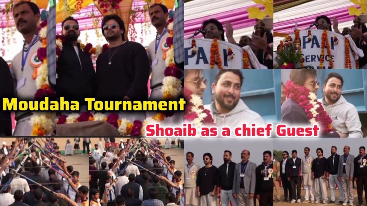 Moudaha Trip 🏑shoaib ibrahim as a chief guest😲Sunny ne chali chal shoaib ko bulwaya shoaib vlogs ...