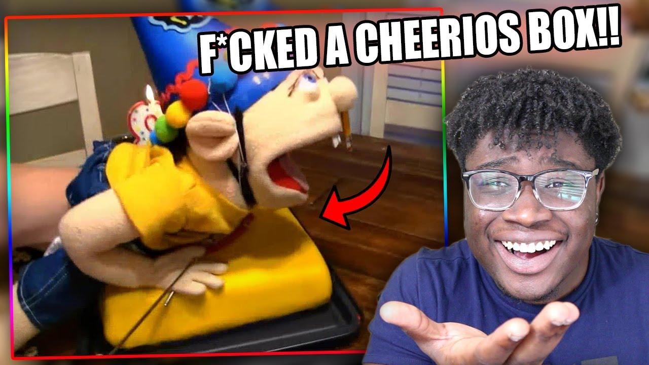 JEFFY HUMPS A CHEERIOS BOX! | SML Movie: Jeffy's Birthday Wish Reaction ...