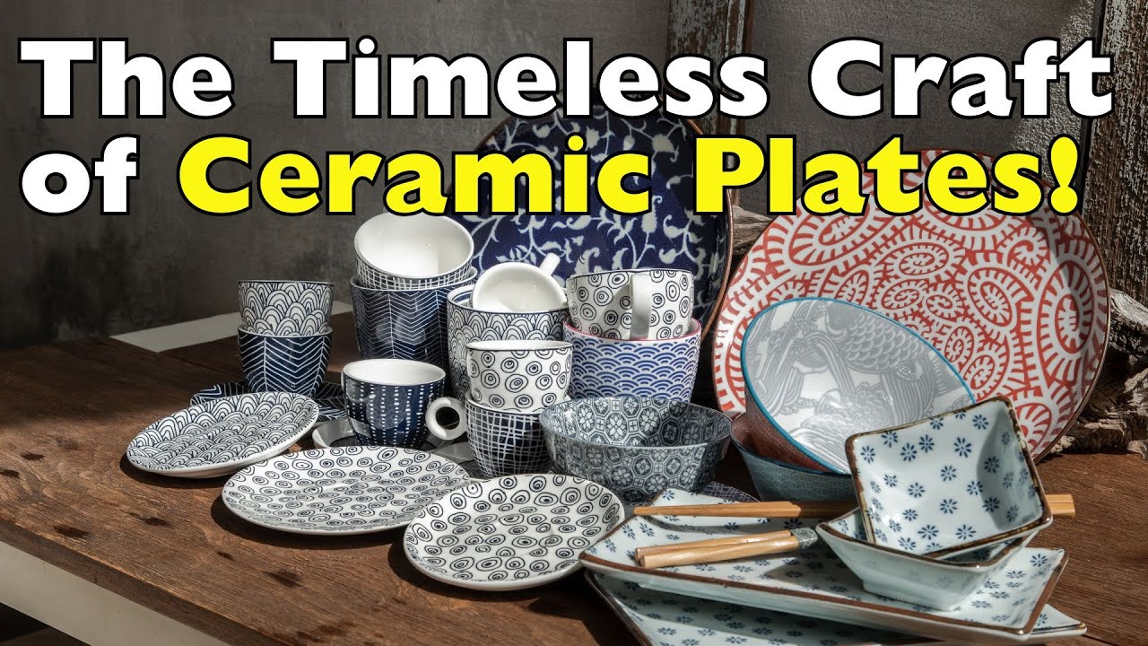 From Clay to Table? How Ceramic Plates Are Made - YouTube
