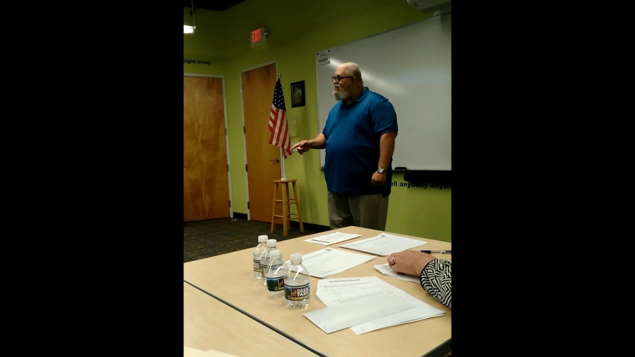 Table topics contest 2018 - YouTube
