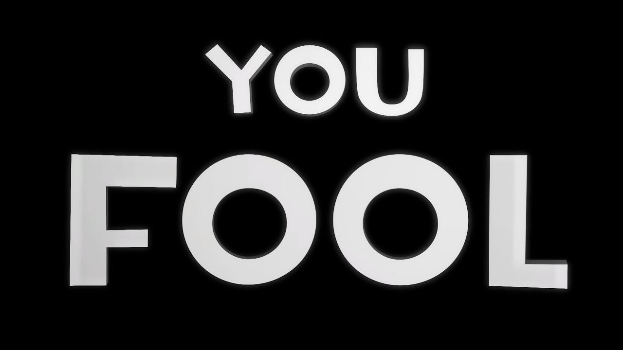 YOU FOOL! [SFM] - YouTube