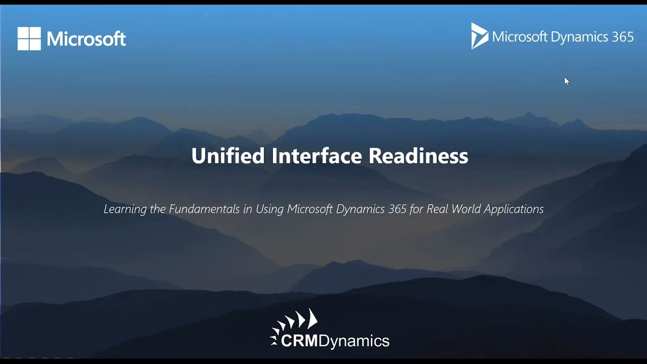 Unified Interface Readiness - Summer 2020 Updates - YouTube