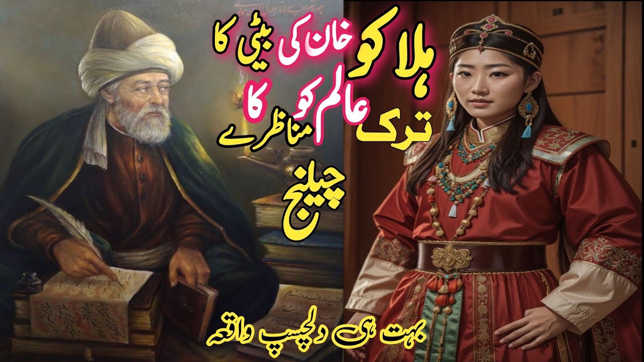 Halako Khan ki behti ka turk Alam ko munajre ka challenge || Islamic ...