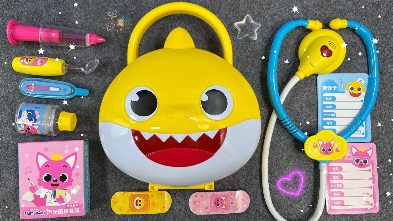 25 Minutes Satisfying with Unboxing Baby Shark Mini Doctor，Mini Kitchen ...