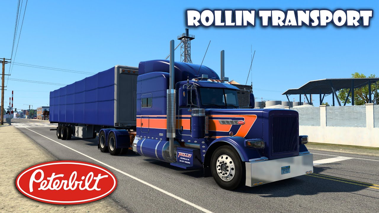 Rollin Transport (Jon Ruda's Pete Glider) | American Truck Simulator ...