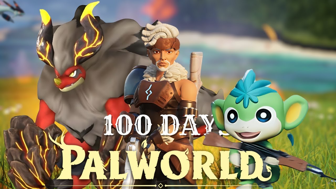 I Spent 100 Days In Palworld.. Here's what happened! - YouTube
