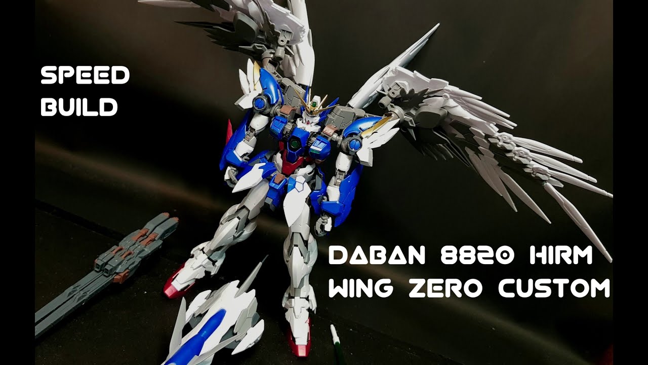 DABAN 8820 HIRM WING ZERO - SPEED BUILD - YouTube