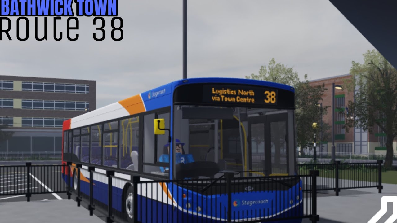 Bathwick Town | Route 38 | Transbus Enviro 300 - YouTube