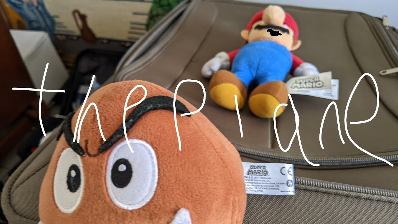 Unlucky Mario bros: The plane - YouTube