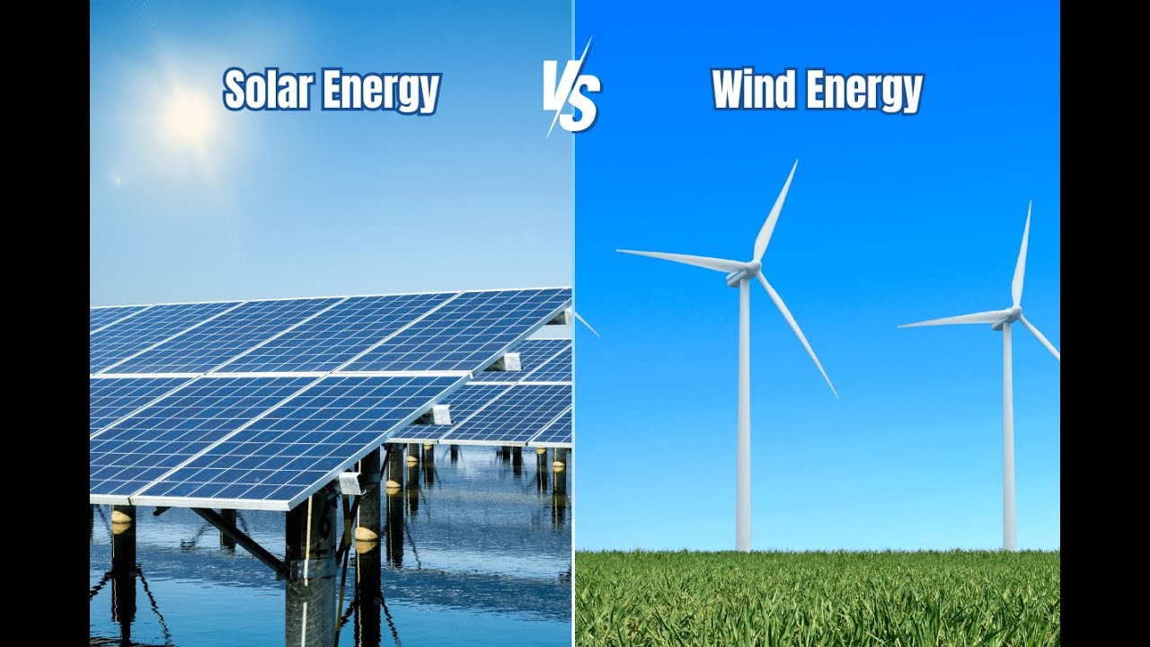Solar Power vs Wind Power - The Battle of Renewable Energy Titans - YouTube