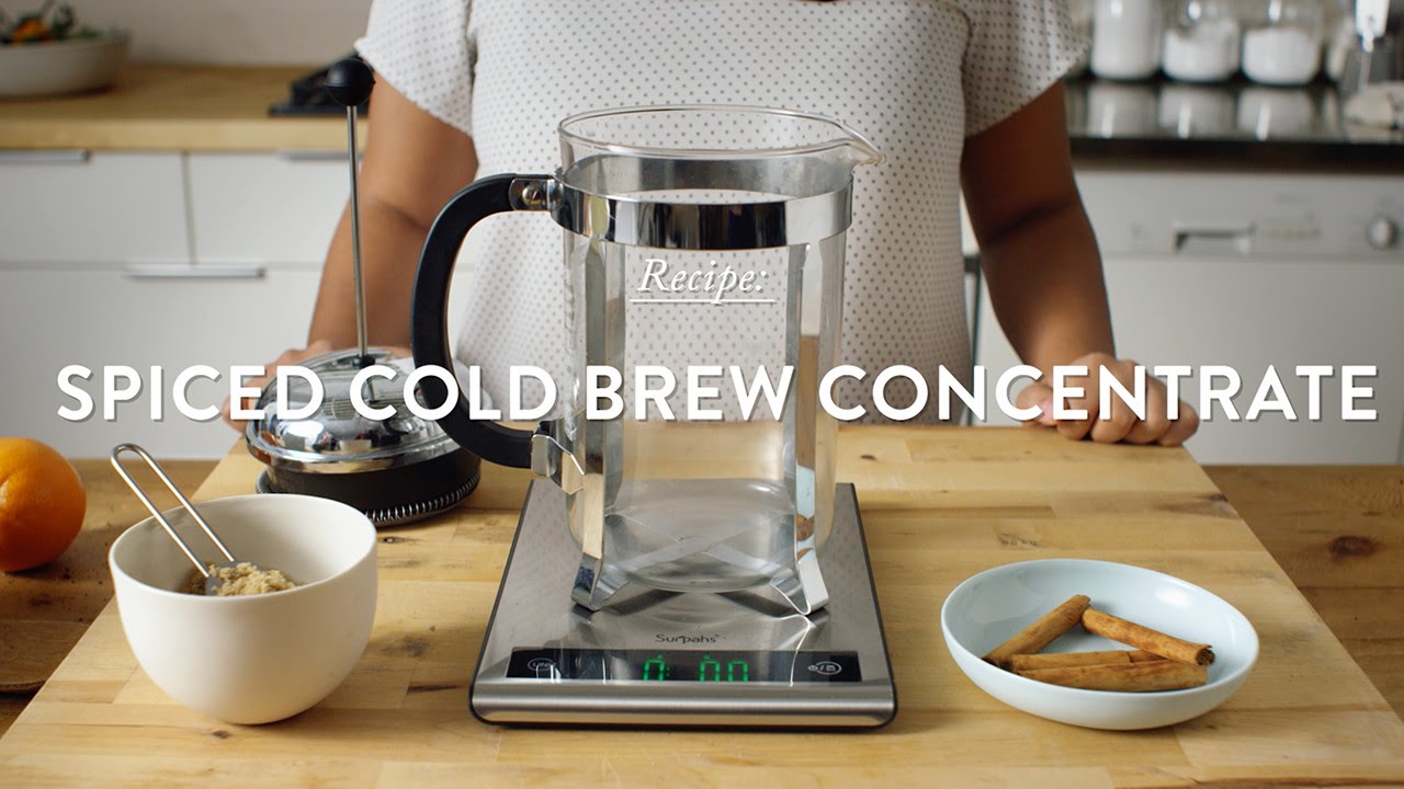 Spiced Cold Brew Concentrate - YouTube