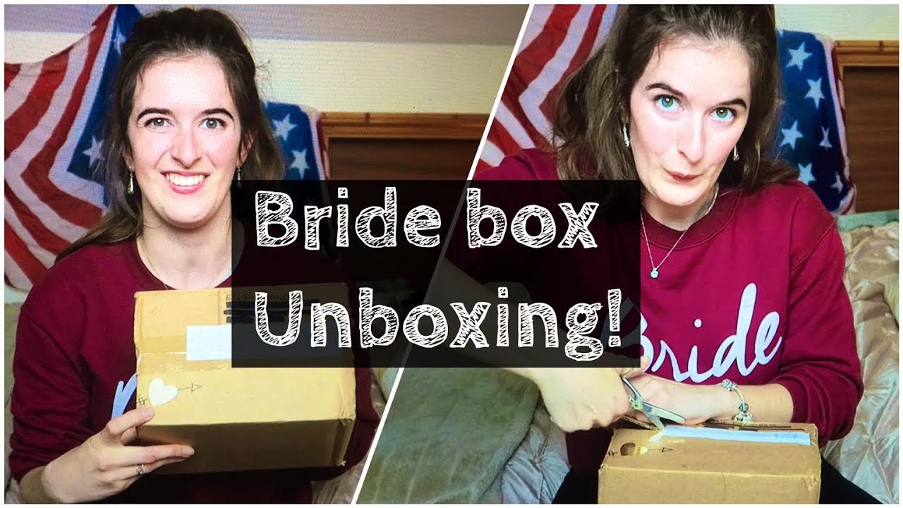 BRIDE BOX UNBOXING UK 2016 - YouTube