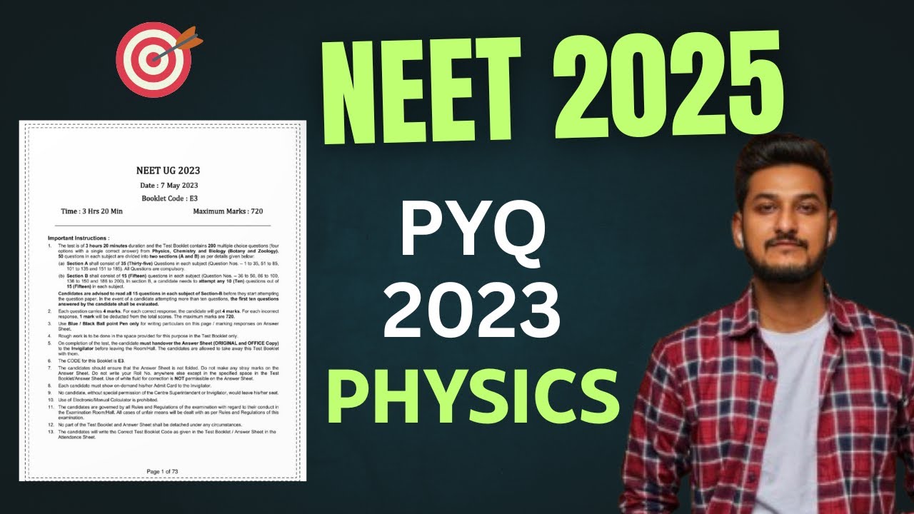 Part2 | NEET 2025 Preparation With PYQ | Crack NEET 2025 In 30 Days ...