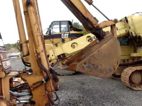 1986 Case 680k Backhoe - YouTube