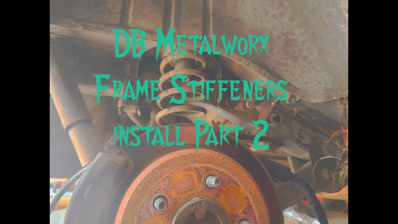 Installing DB Metalworx Jeep Grand Cherokee ZJ Frame Stiffeners #jeepzj ...