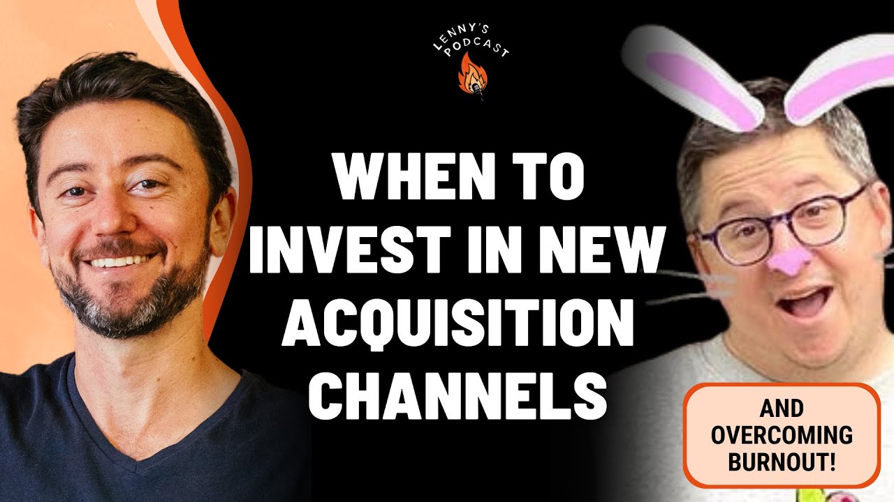 When to invest in new acquisition channels | Adam Grenier (Uber ...
