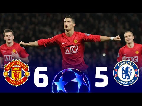 رونالدو يشعل المباراه بأداء تاريخي و يفوز بالبطولة 🤯🔥| مان يونايتد 6-5 تشيلسي⟩ نهائي دوري ابطال 2008