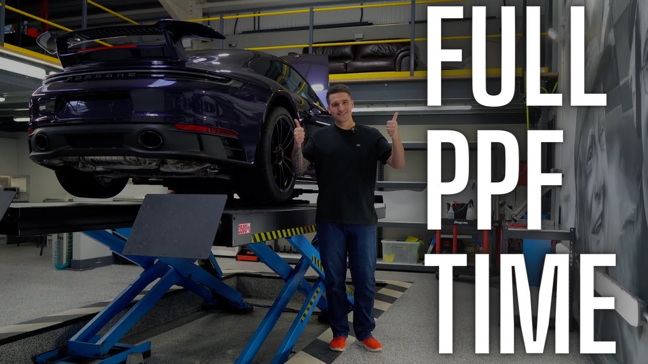 Porsche 911 - Full Car PPF (Paint Protection Film) - YouTube