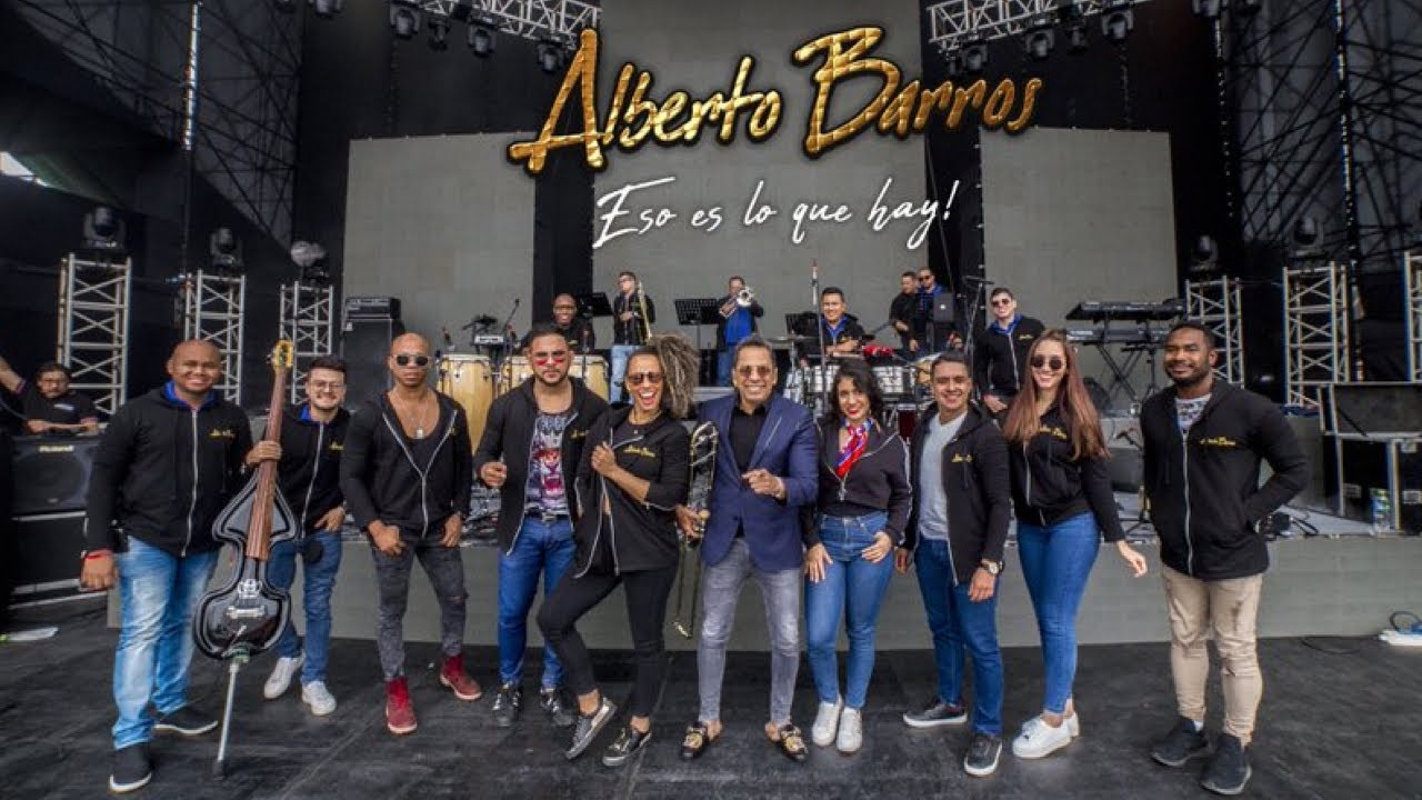 ALBERTO BARROS orquesta EN VIVO - YouTube