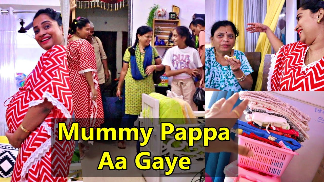 Mumbai Se Mummy Pappa Aane Ki Khusi to Dekho💕Baapre Kitna Kuch Laye ...