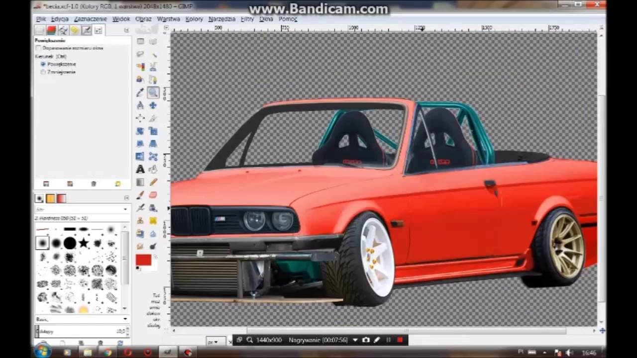 Virtual Tuning #15 By MichART In GIMP BMW 3 Cabrio (E30) - YouTube