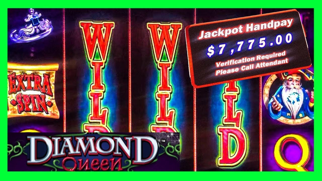 DIAMOND QUEEN SLOT~HIGH LIMIT~JACKPOT - YouTube