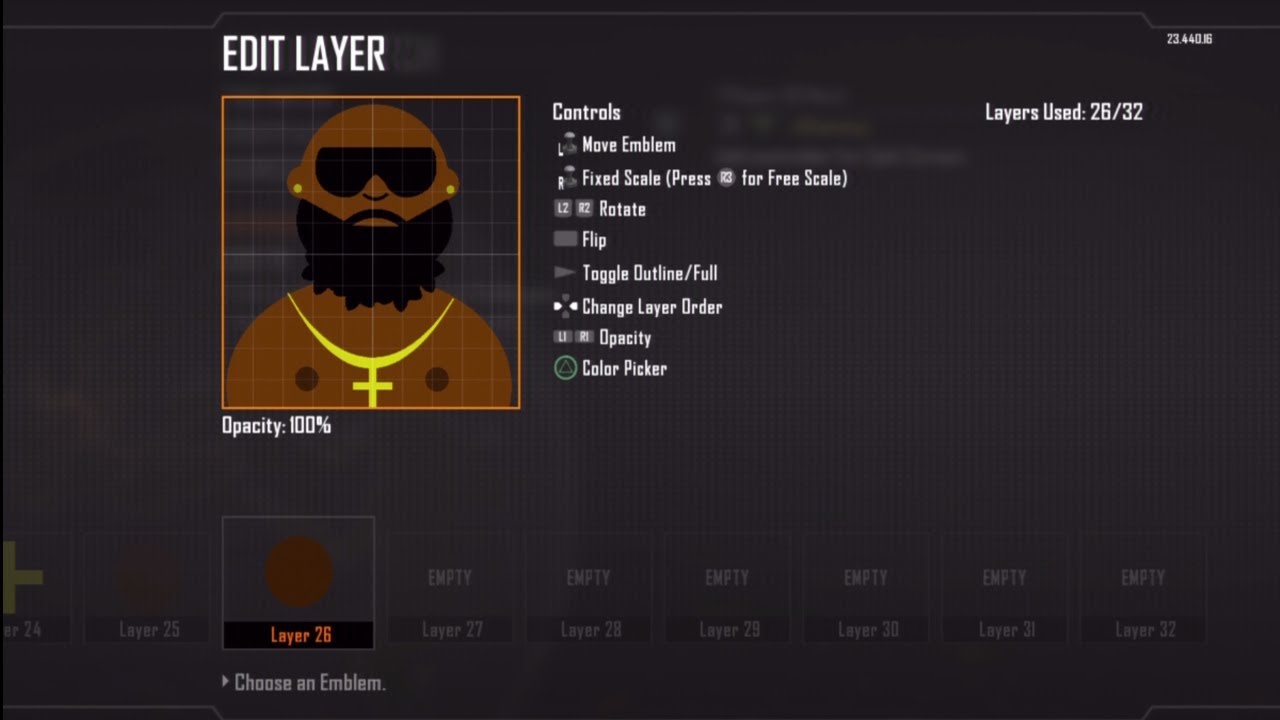 Black Ops 2: Rick Ross Emblem Tutorial - YouTube
