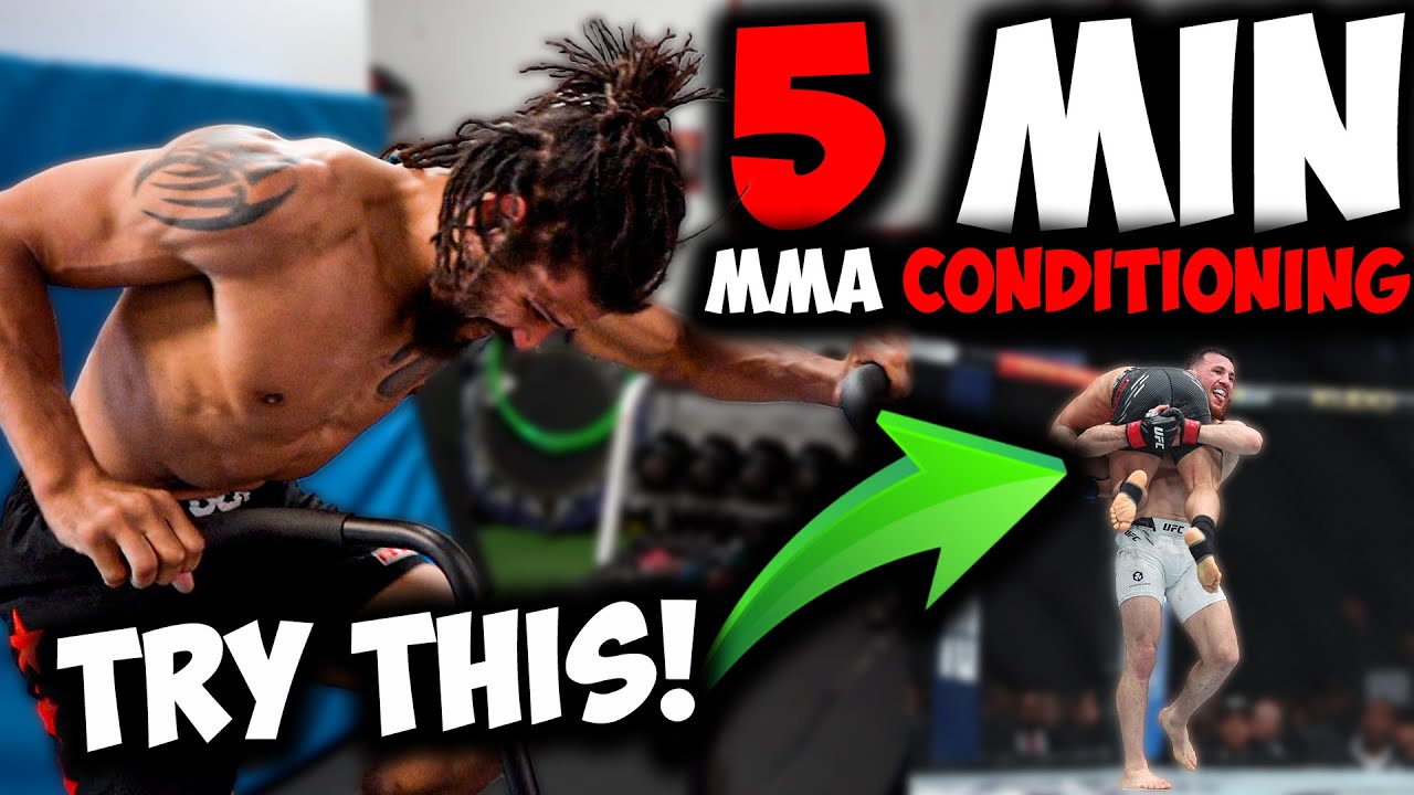 FAST 5 Minute MMA Conditioning Burnout! (Improves gas tank instantly ...