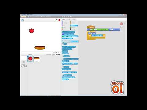 Scratch  ELMA TOPLA OYUNU( Scratch 2 MULTI-SIMPLE GAME GAME GAME)