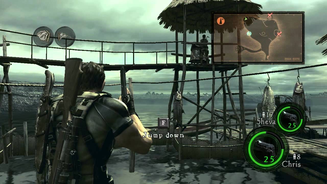 [4] Let's Play Resident Evil 5 (w/FUBAR) - Part 4 - Chapter 3-1 - YouTube