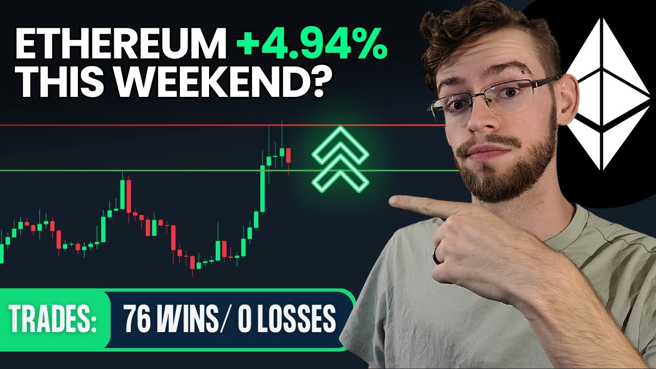 Ethereum 4.95% PUMP This Weekend? (TIME SENSITIVE) | ETH Price ...