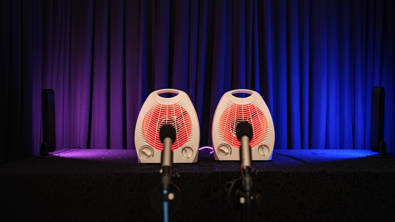 💤 Twin Heater Fan Sounds for Sleeping, Relaxing and Studying - YouTube
