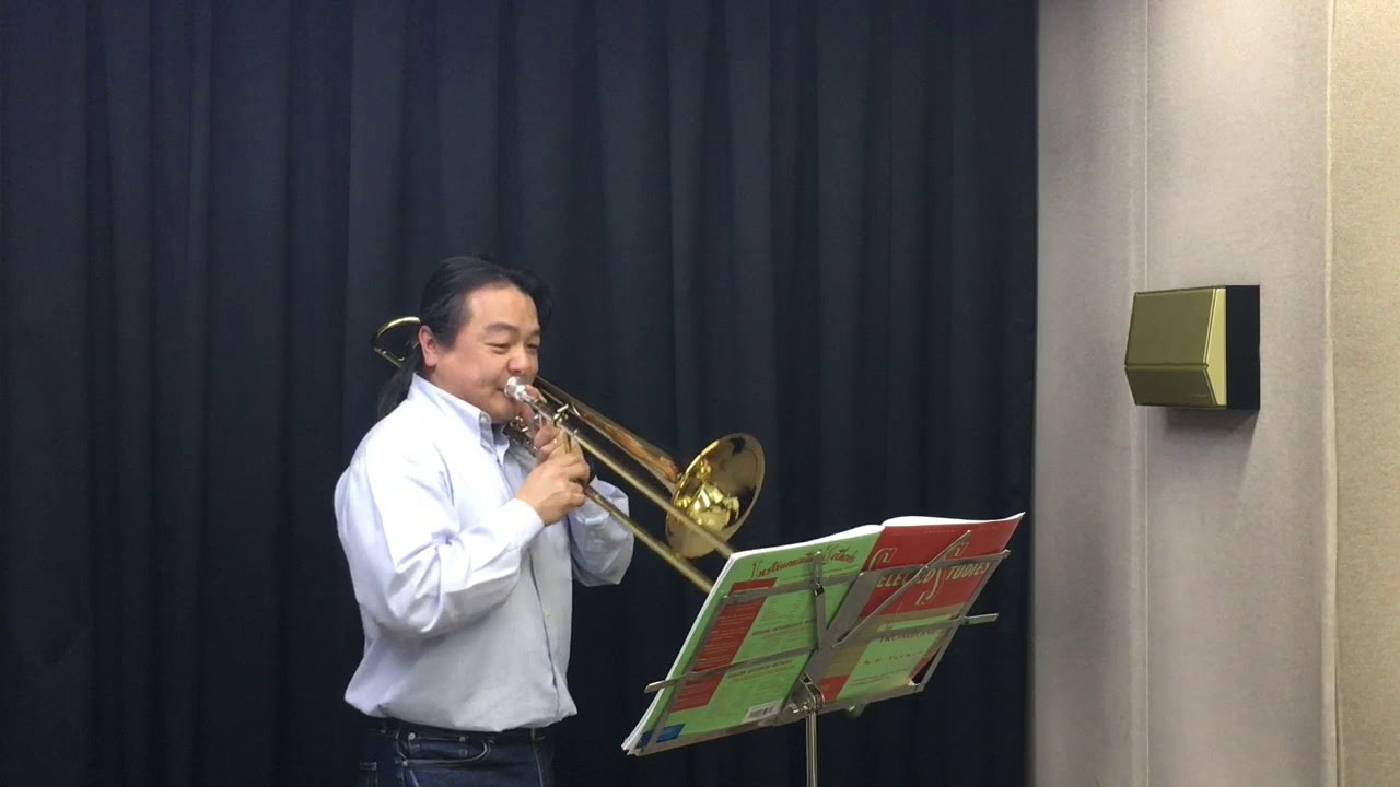 H.Voxman - Selected Studies for Trombone “Allegretto by Mueller”(Page ...