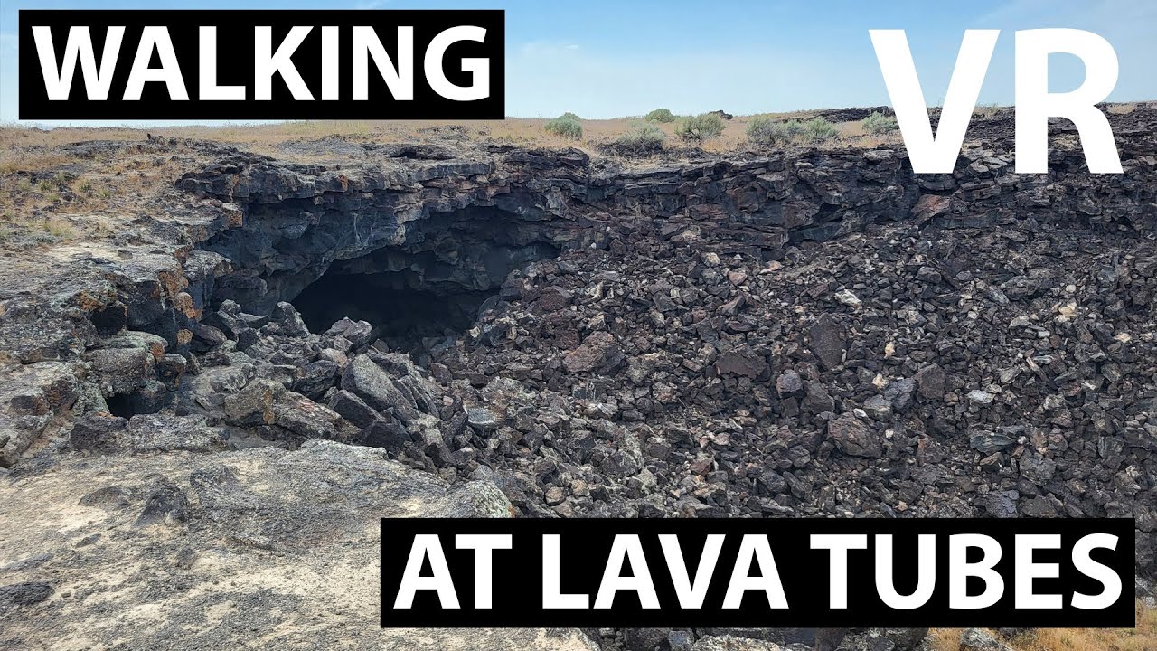 Rendered VR | Walking at the Lava Tubes - YouTube