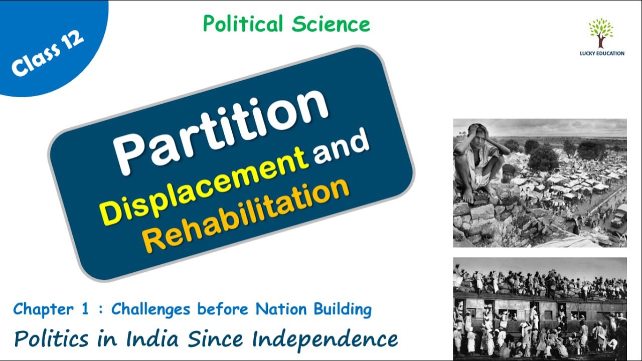 Partition : Displacement and Rehabilitation | Challenges of Nation ...