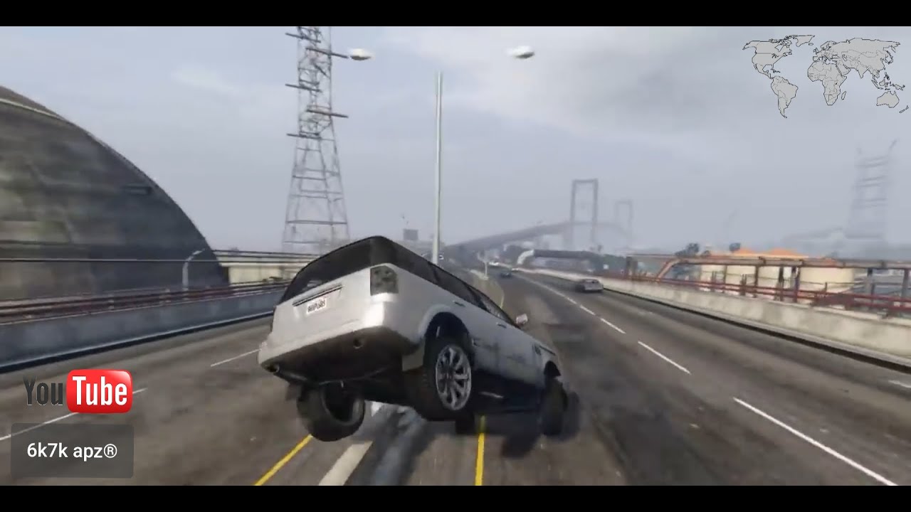The best crashes in GTA 5 - YouTube