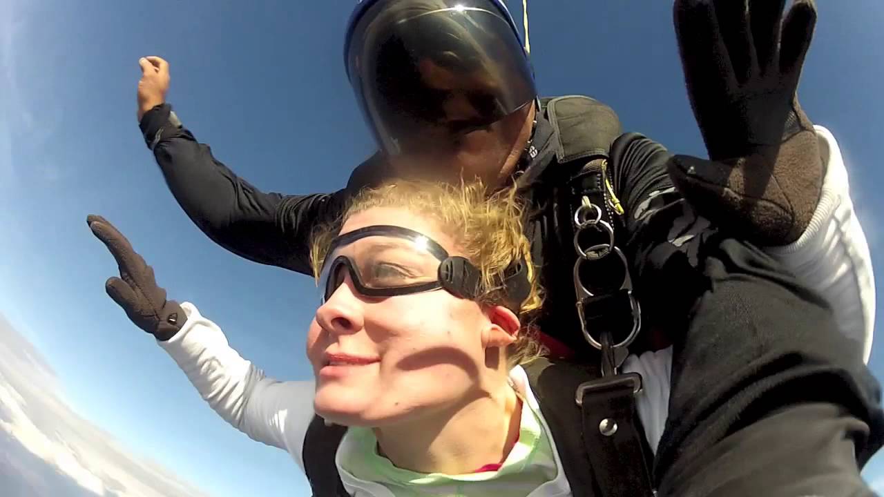 Tandem Skydive | Vincent, AL | Samantha Hambright - YouTube