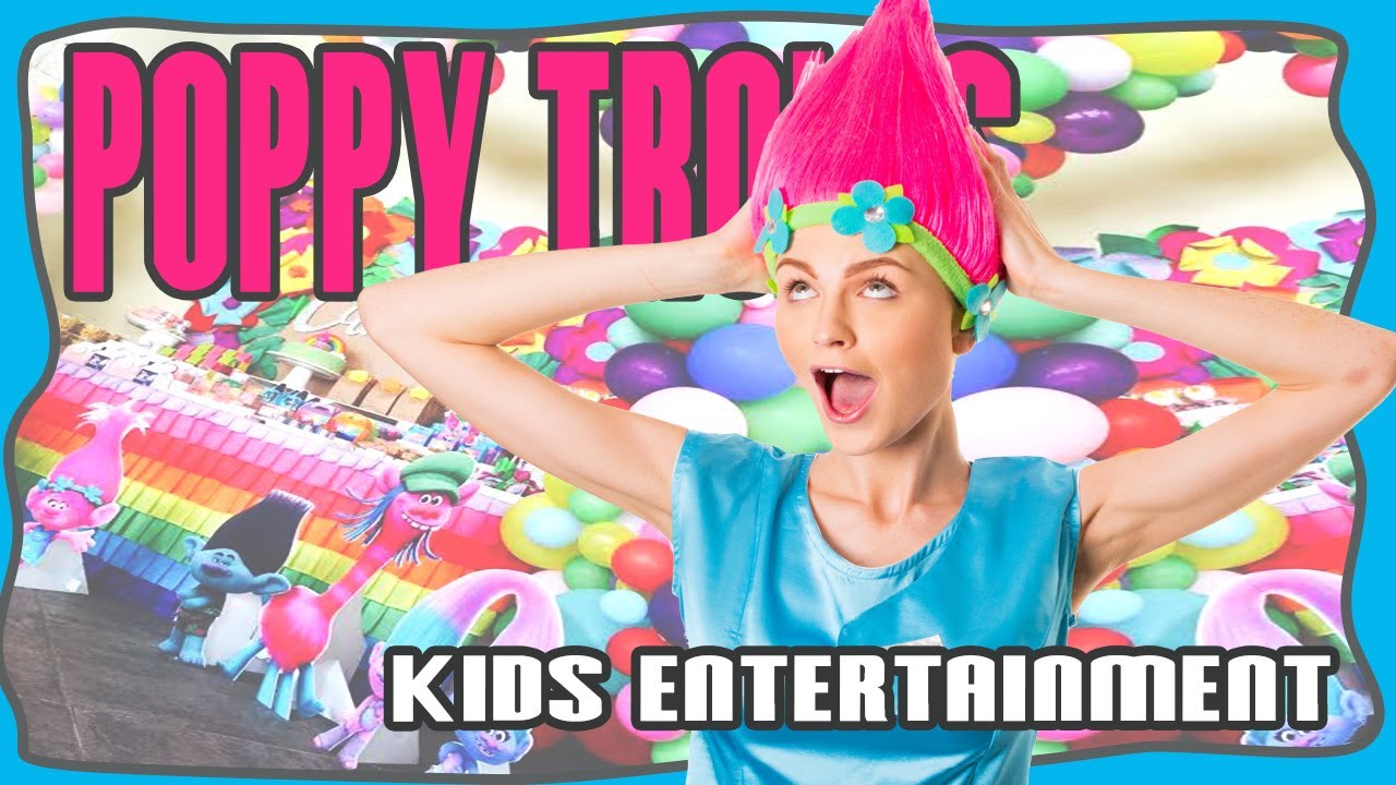 Poppy (Trolls) Themed Kids Birthday Party Brisbane and Gold coast ...