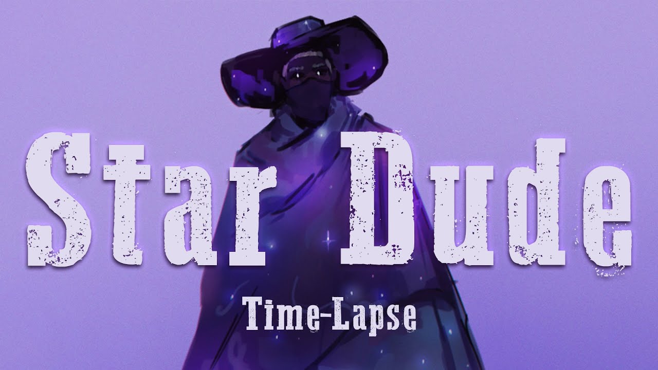 Painting Time-Lapse || Star Dude - YouTube