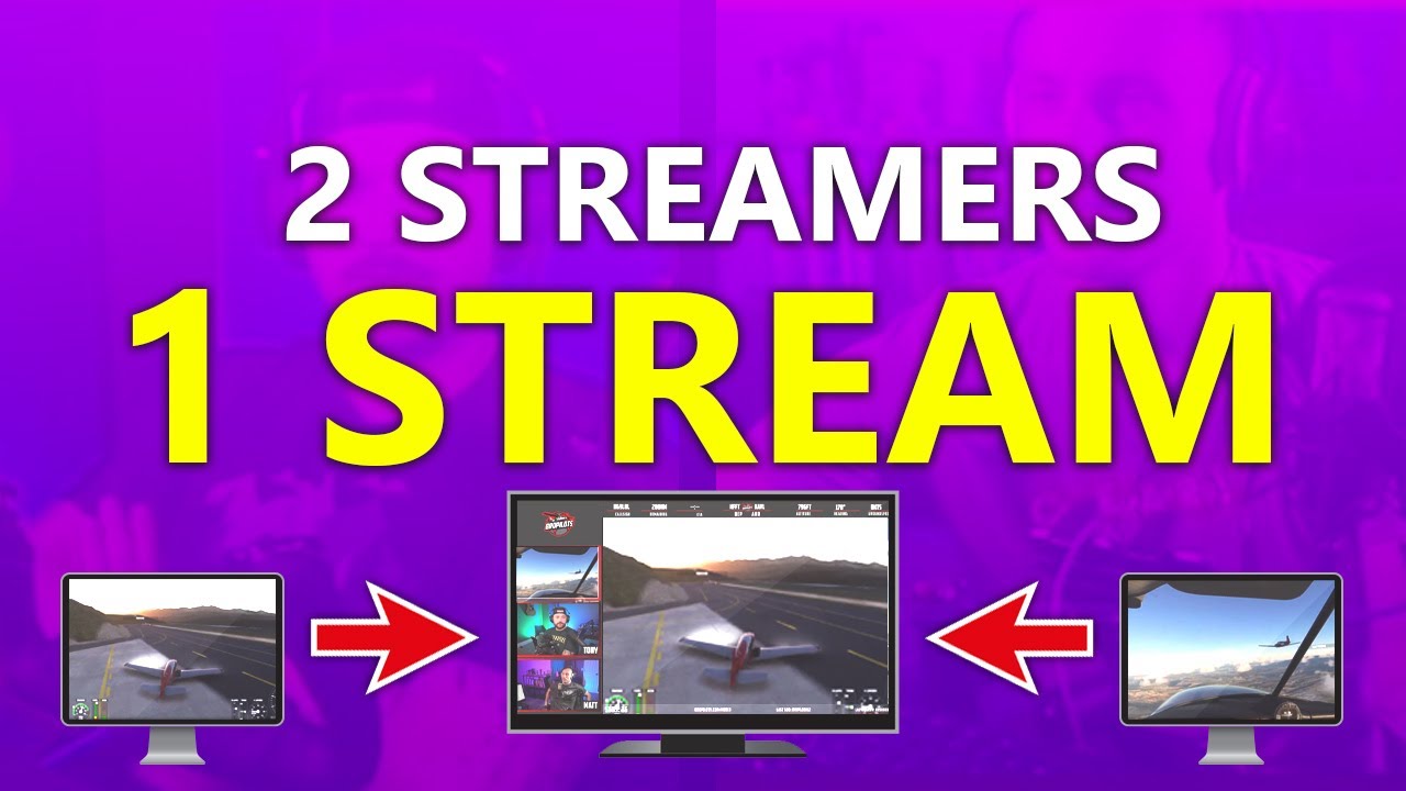 Multiple Streamers in ONE STREAM (not Squad Stream) Multi-streamer ...